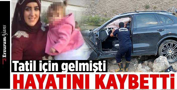 Erzurum'da acı olay! Erzurum'da acı olay!